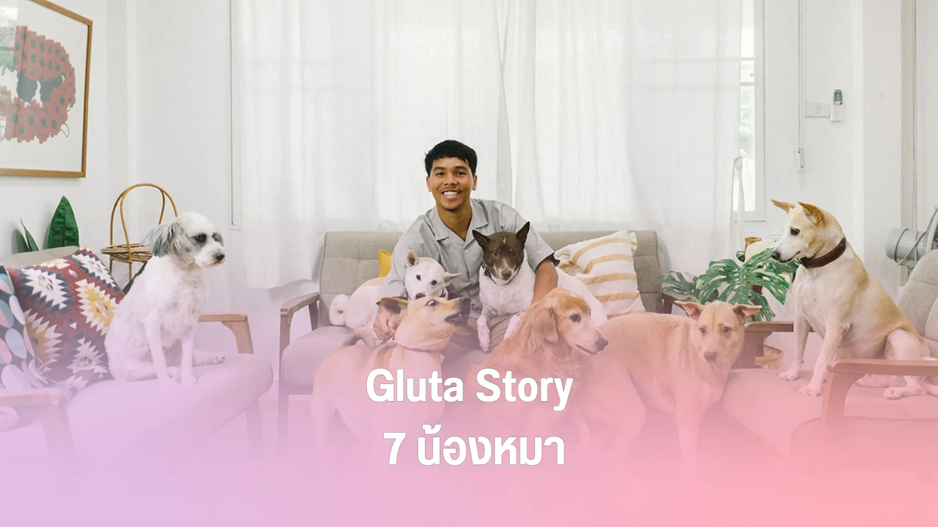 Gluta Story เปิดประวัติ 7 น้องหมาแห่งบ้าน l ทาสหมา